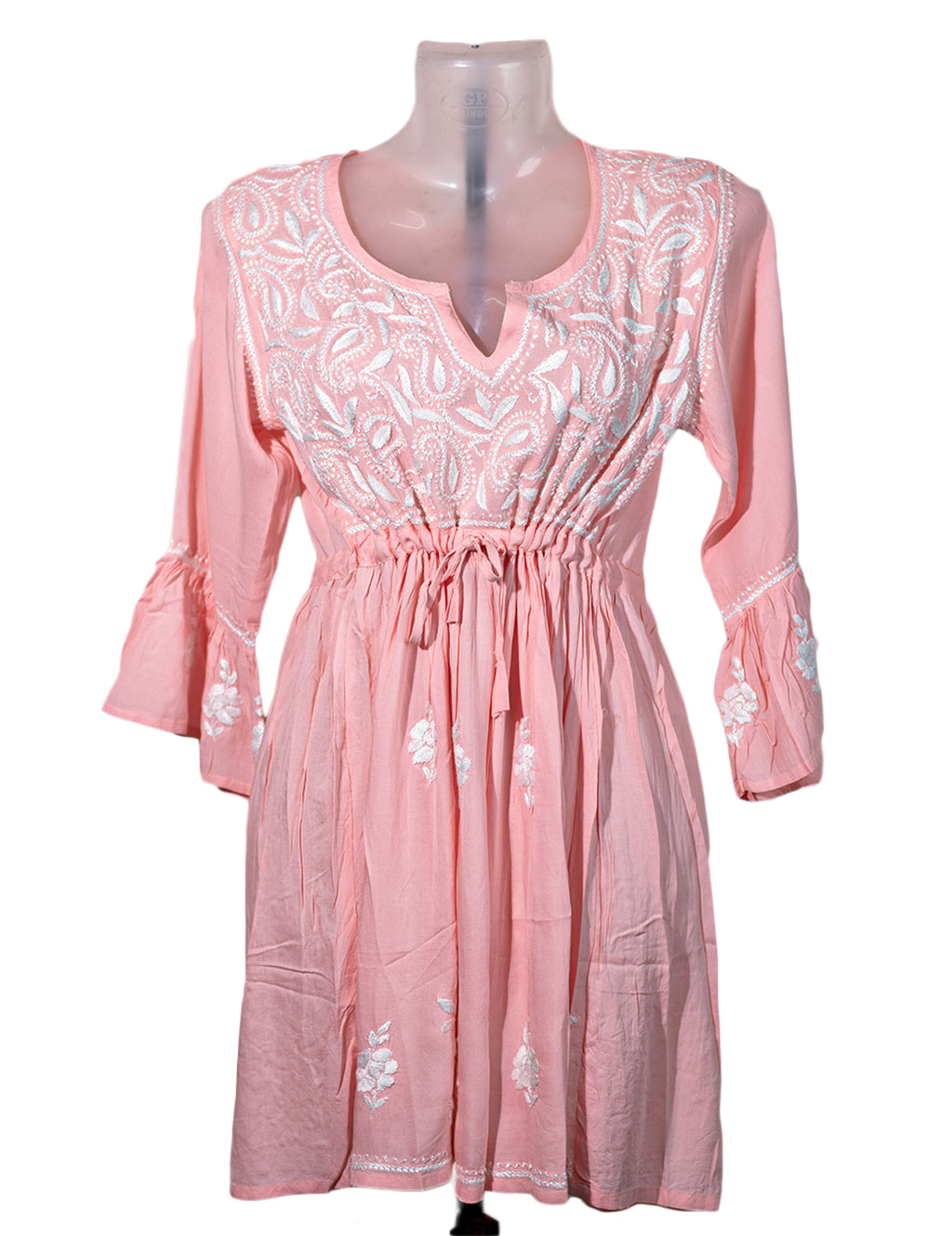 Sohai Short Modal Kurti - Chic and Trendy with Waist Dori